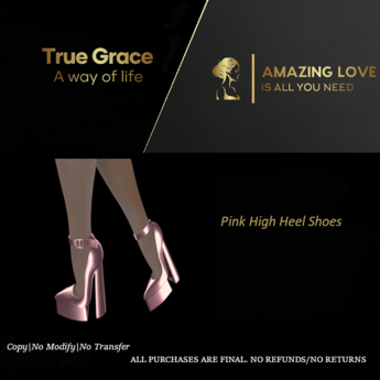 Second Life Marketplace - Pink High Heel Shoes - Legacy